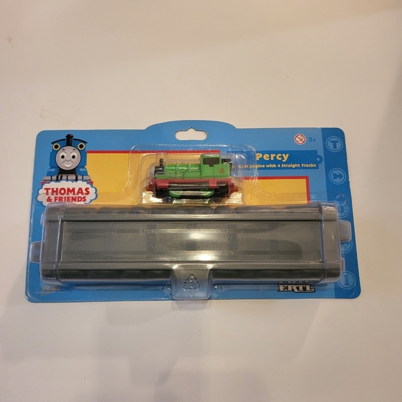 ERTL | Toys | Ertl Percy Locomotive With 4 Straight Tracks | Poshmark